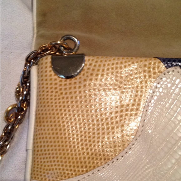 carlo fiore | Bags | Carlo Fiore Of Italy Snake And Leather Purse ...